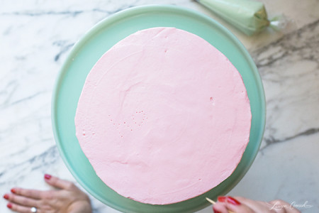 Edible Obsession: The Easiest Cake Lettering Tutorial Ever - Lauren Conrad