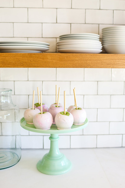 Edible Obsession: Marbled Candy Apples - Lauren Conrad