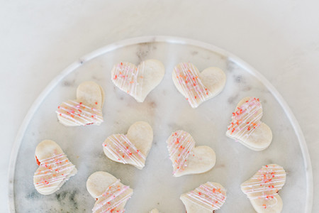 Cupid’s Corner: Heart Jam Cookies and Love Letter Cookies - Lauren Conrad