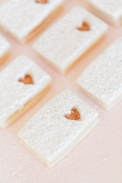 Cupid’s Corner: Heart Jam Cookies and Love Letter Cookies - Lauren Conrad