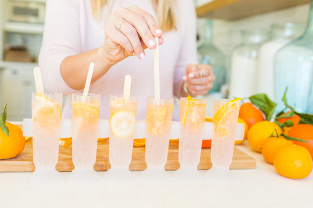 Edible Obsession: Citrus Stained Glass Popsicles - Lauren Conrad