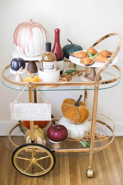 Inspired Idea: A Halloween Bar Cart - Lauren Conrad
