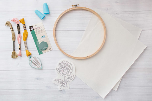 DIY: Hand Embroidered Denim - Lauren Conrad