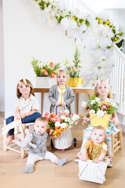 Party Planning: A Fun Flower Arranging Easter Kids Party - Lauren Conrad