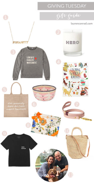 Gift Guide: Giving Tuesday - Lauren Conrad